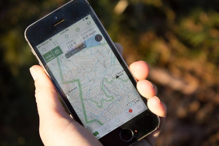 How to Use Your Phone as a GPS Device for Backpacking & Hiking ...