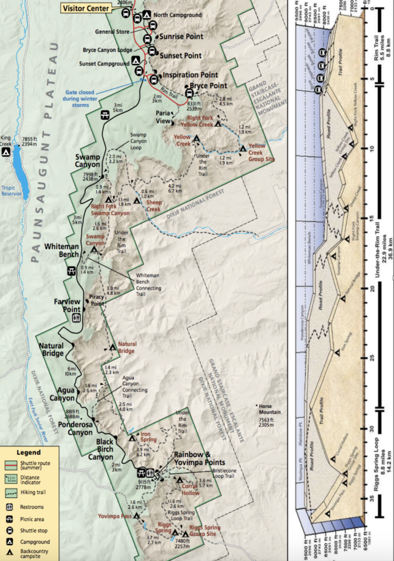 Bryce Canyon Backpacking Guide – Under the Rim Trail & Riggs Spring ...