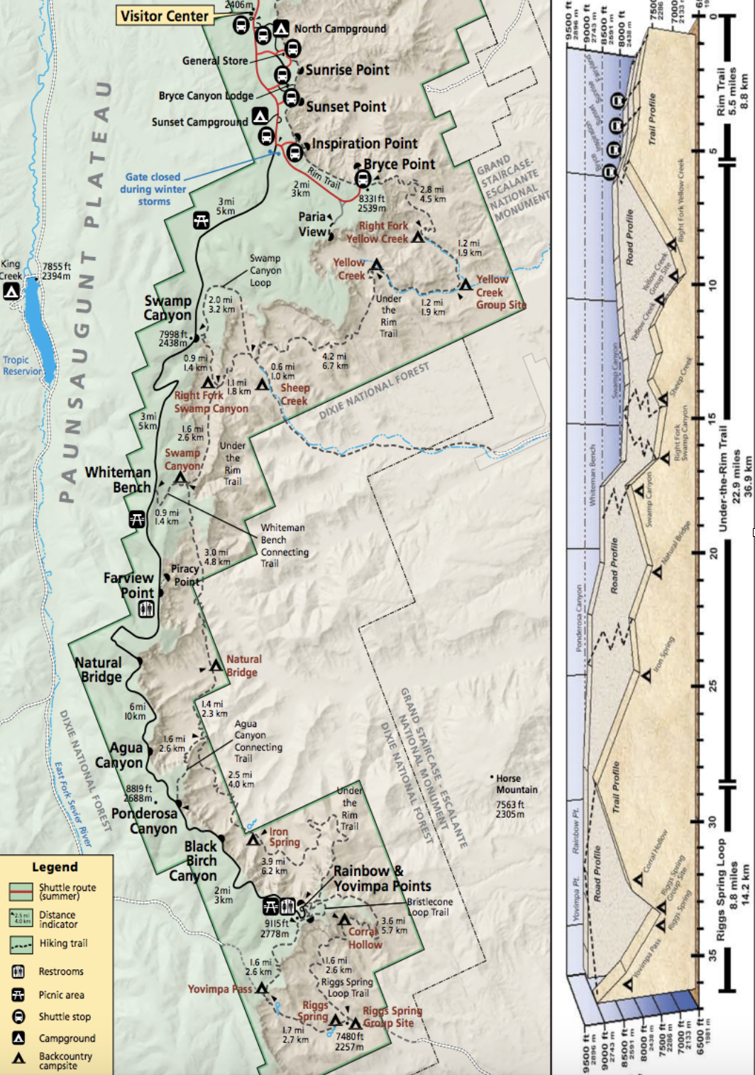 Bryce Canyon Backpacking Guide – Under the Rim Trail & Riggs Spring ...