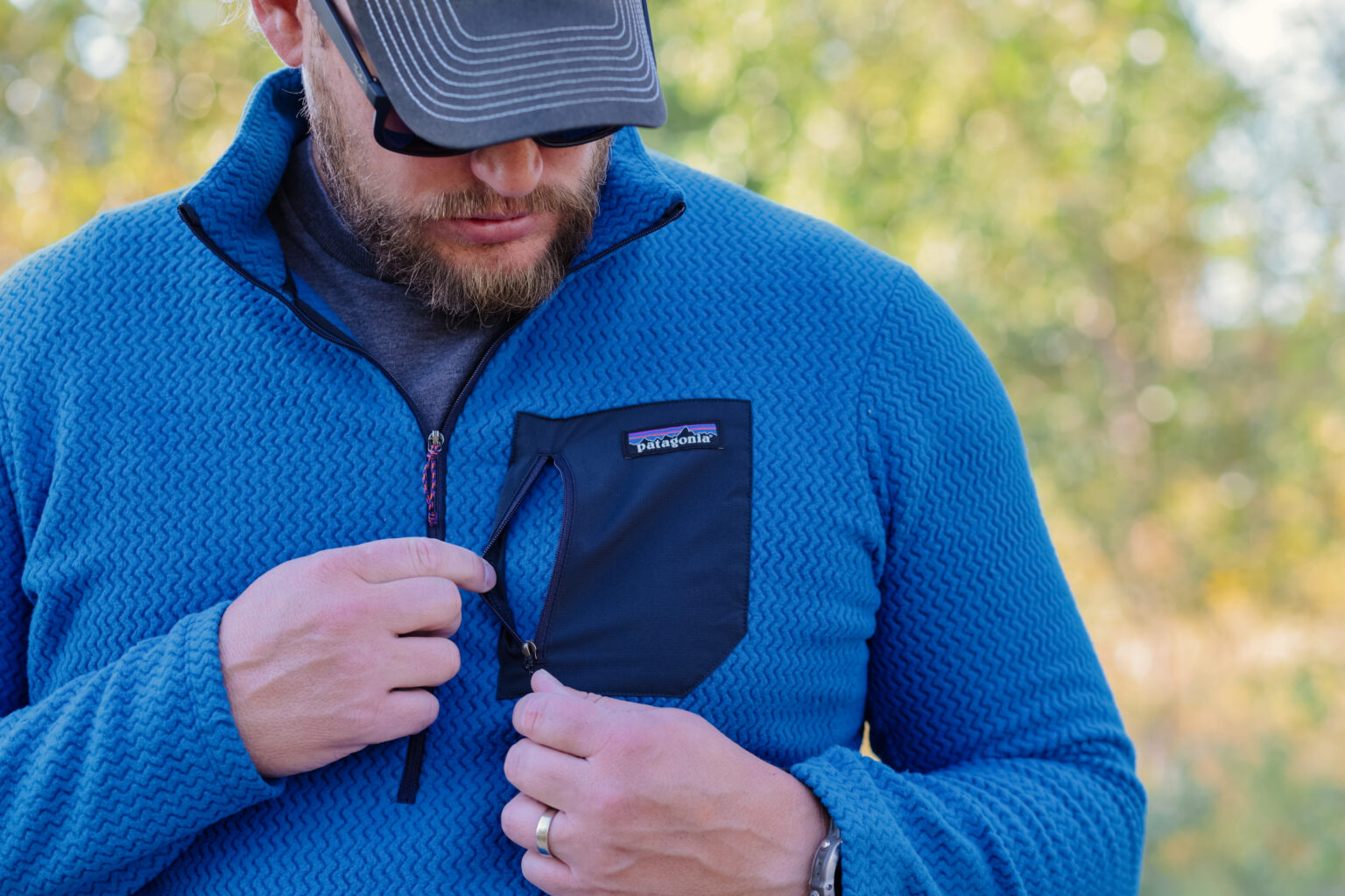 Patagonia R1 Air Fleece Quarter-Zip Pullover | CleverHiker