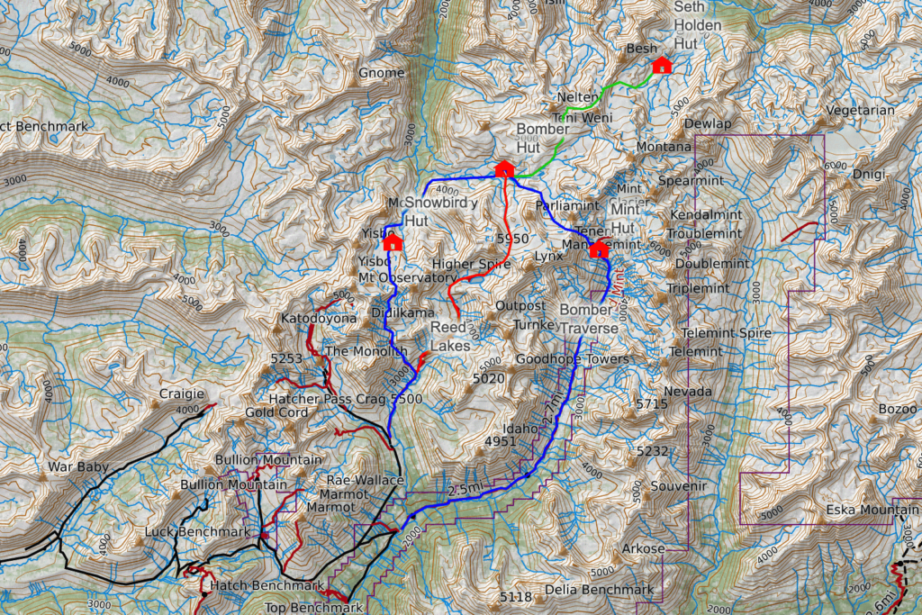 Alaska's Bomber Traverse Trip Guide | CleverHiker